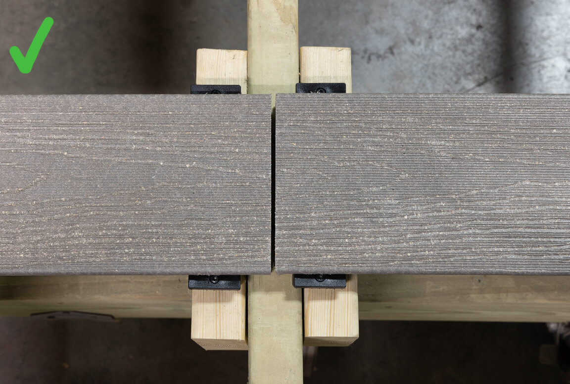 How To Properly Install Butt Joints With Composite Decking