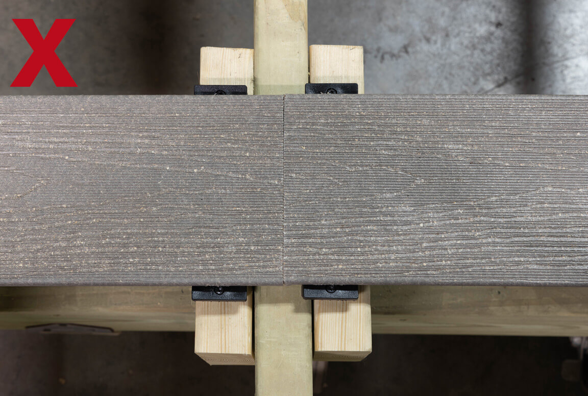 How To Properly Install Butt Joints With Composite Decking