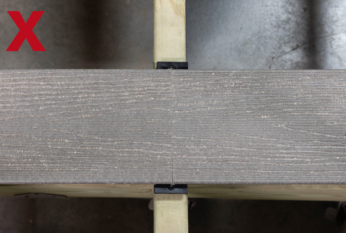How To Properly Install Butt Joints With Composite Decking